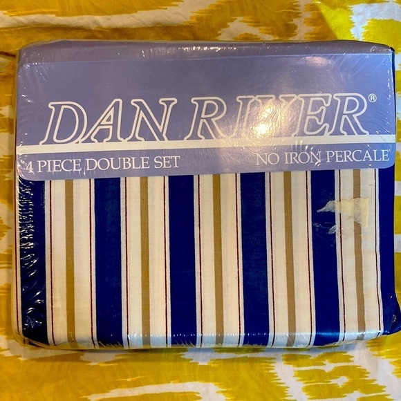 dan river | Bedding | Nwt 98s Dan River 4 Piece Full Set B1 | Poshmark